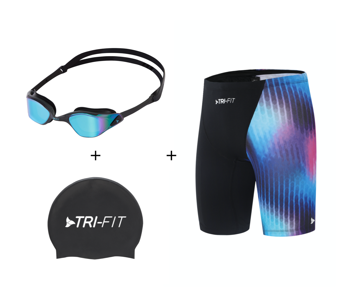 PROPEL Swim Bundle – PROPEL Jammers + PROPEL Goggles + Swim Cap – TRI ...